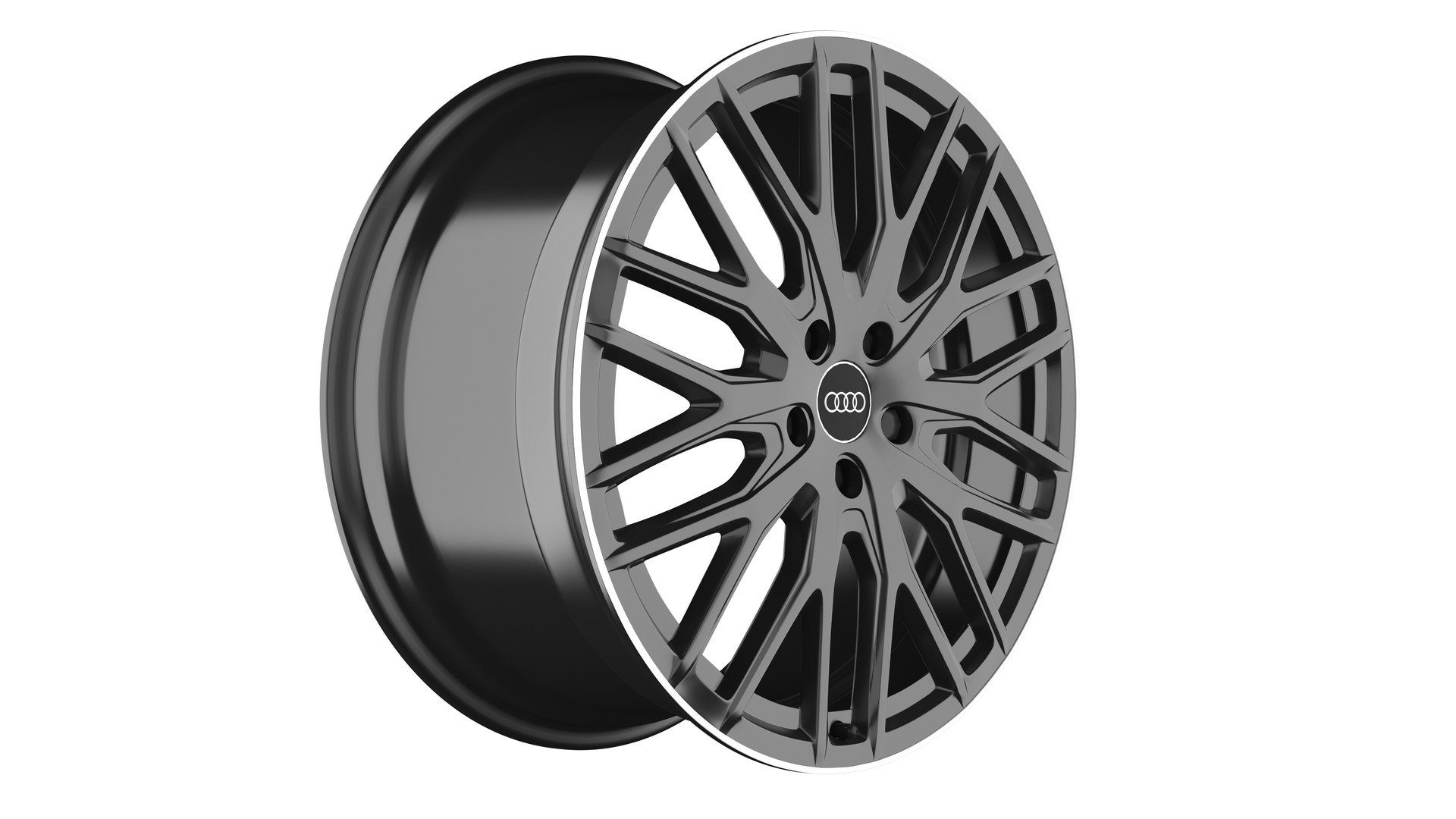 Audi Q7 Black Diamond Rim 3D Model - TurboSquid 1970318