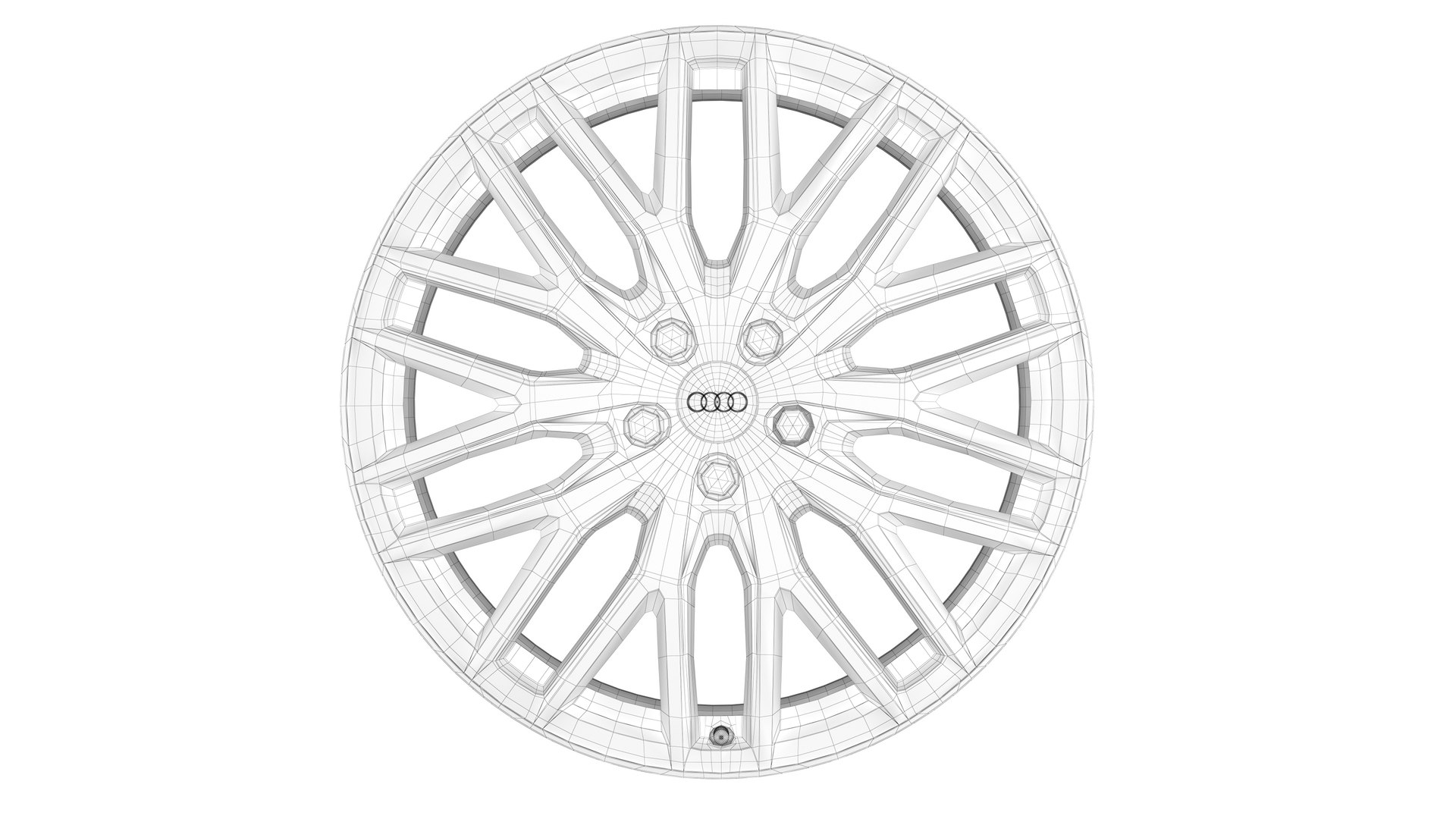 Audi Q7 Black Diamond Rim 3D Model - TurboSquid 1970318