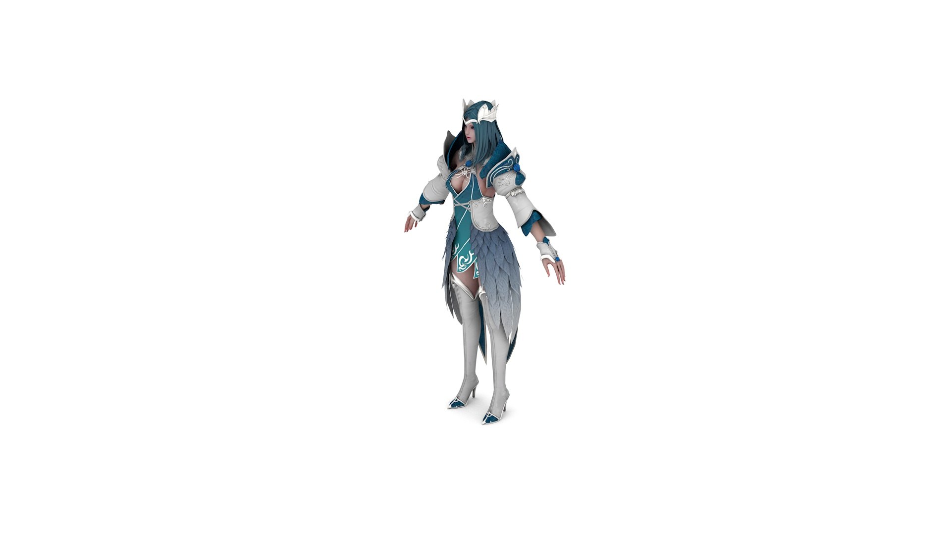 Emilia Princess 3D Model - TurboSquid 2380726