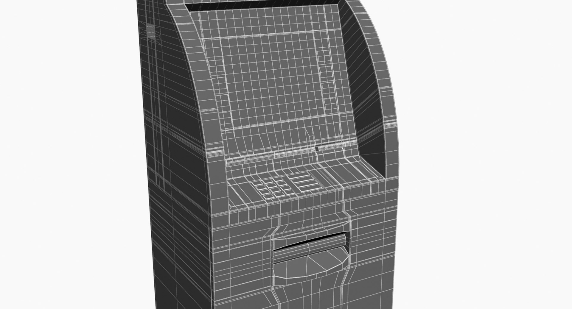 3D Atm Dab Cash Machine - TurboSquid 1303183