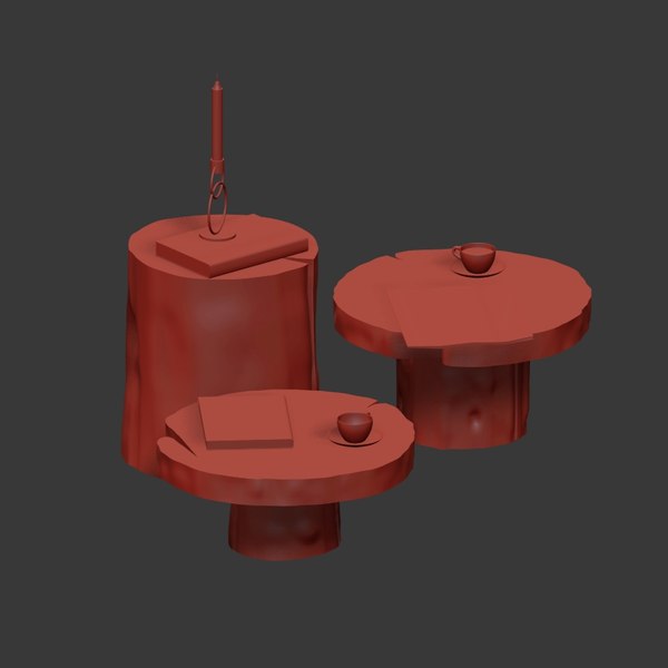 3D set tables - TurboSquid 1383145