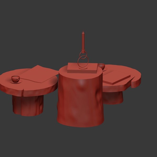 3D set tables - TurboSquid 1383145