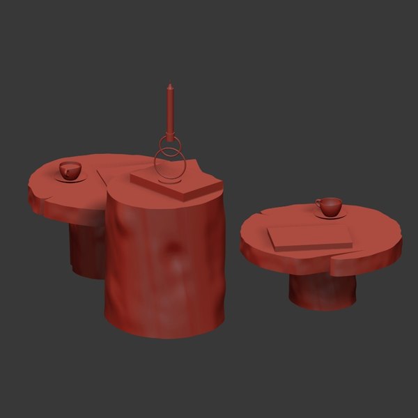 3D set tables - TurboSquid 1383145