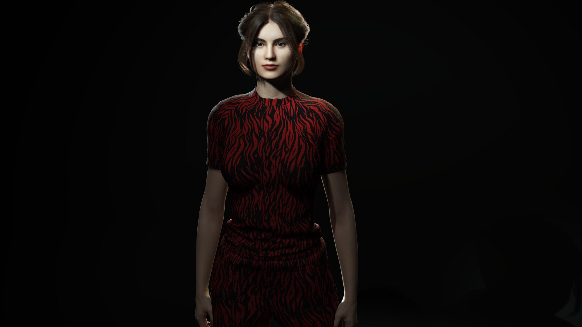 3D Versatile Female Character For Games Animation - TurboSquid 2338033