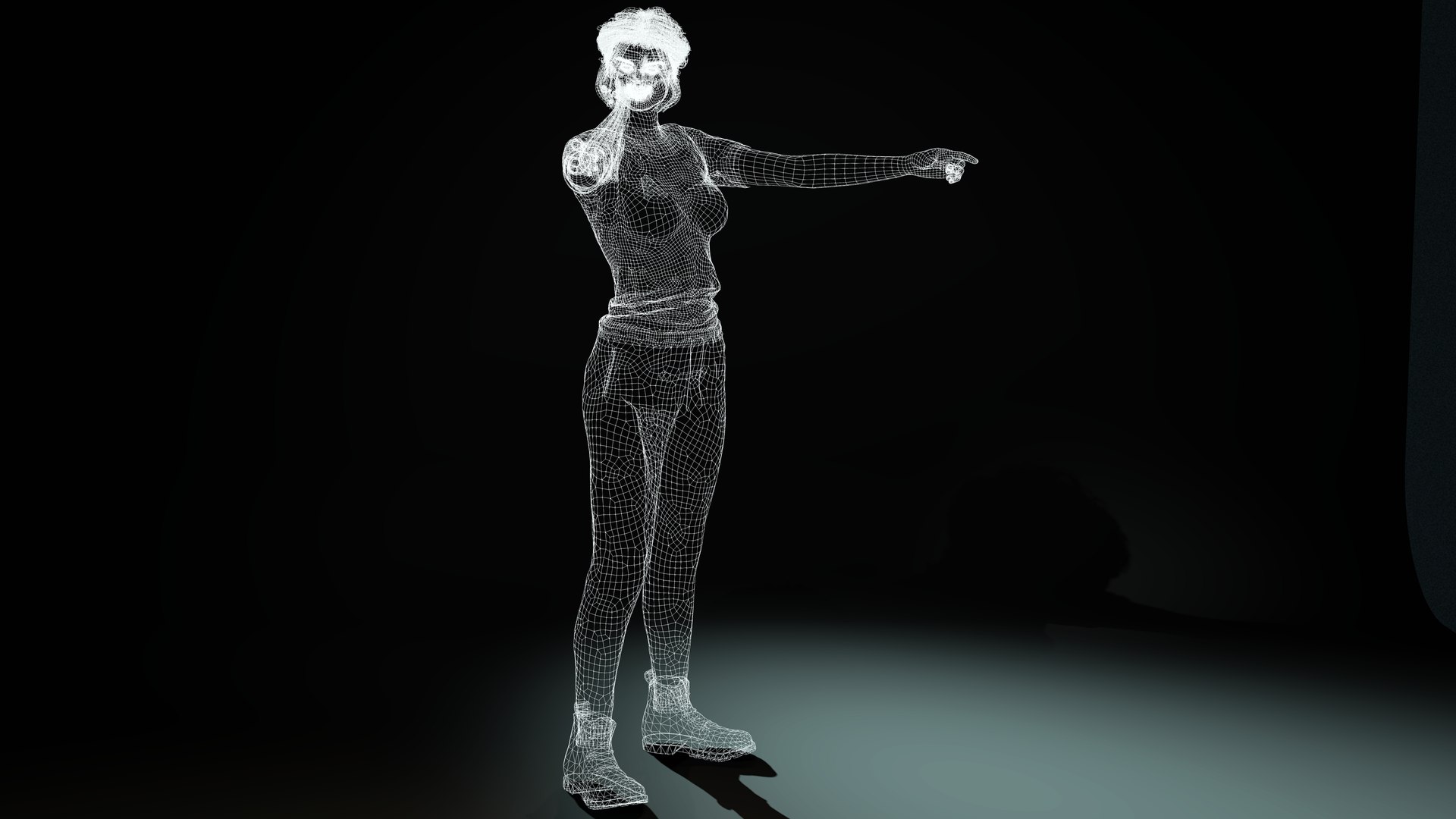 3D Versatile Female Character For Games Animation - TurboSquid 2338033