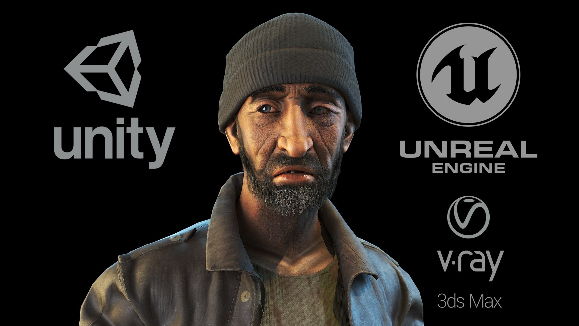 3D Model Homeless Person Vincent - TurboSquid 2068235