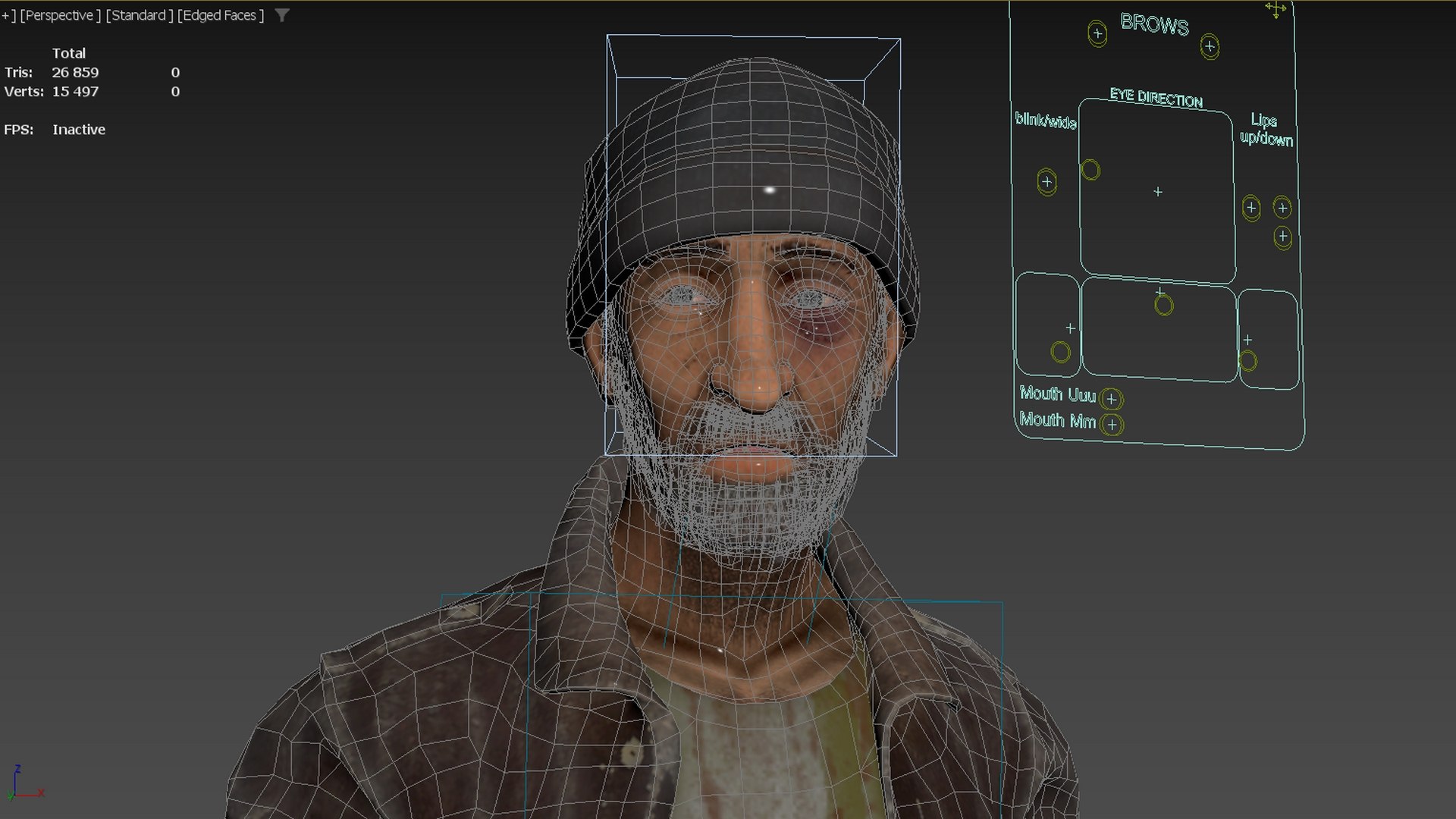 3D Model Homeless Person Vincent - TurboSquid 2068235