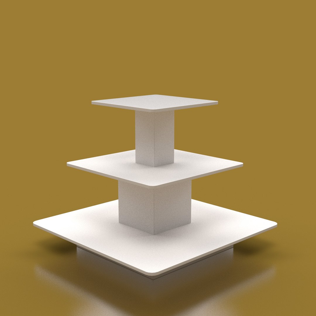 Display Shelf Gondola Stand 3D Model - TurboSquid 2348516