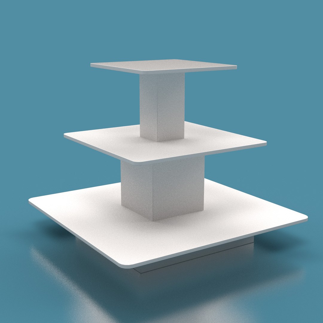 Display Shelf Gondola Stand 3D Model - TurboSquid 2348516