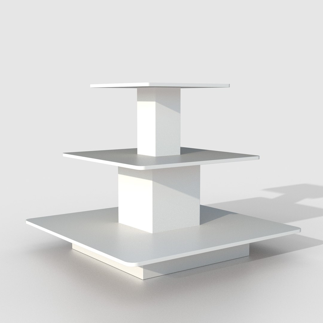 Display Shelf Gondola Stand 3D Model - TurboSquid 2348516