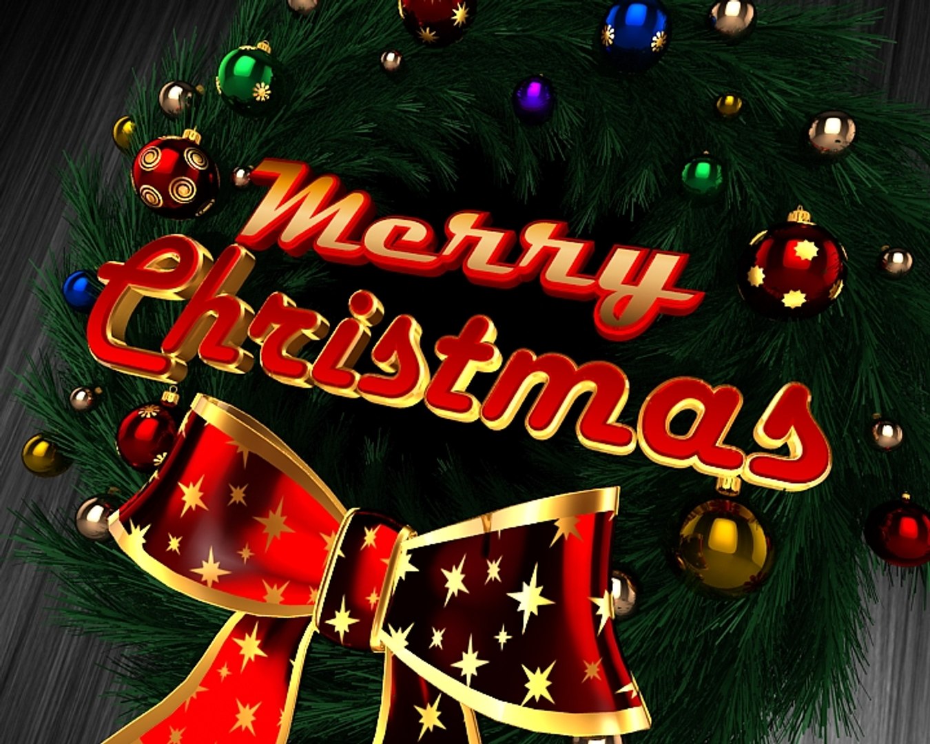 Merry Christmas 3d Model