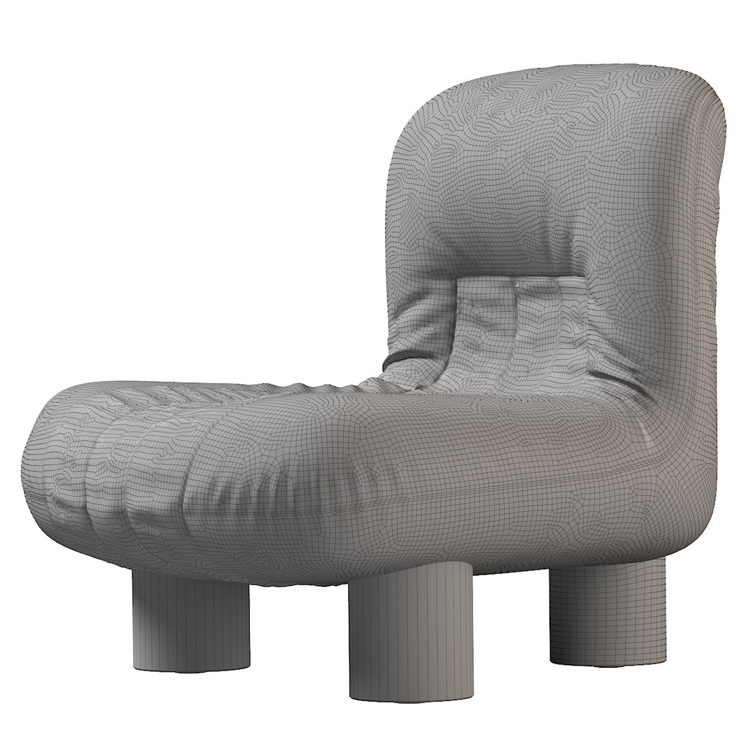 3D BOTOLO CHAIR - TurboSquid 1872044