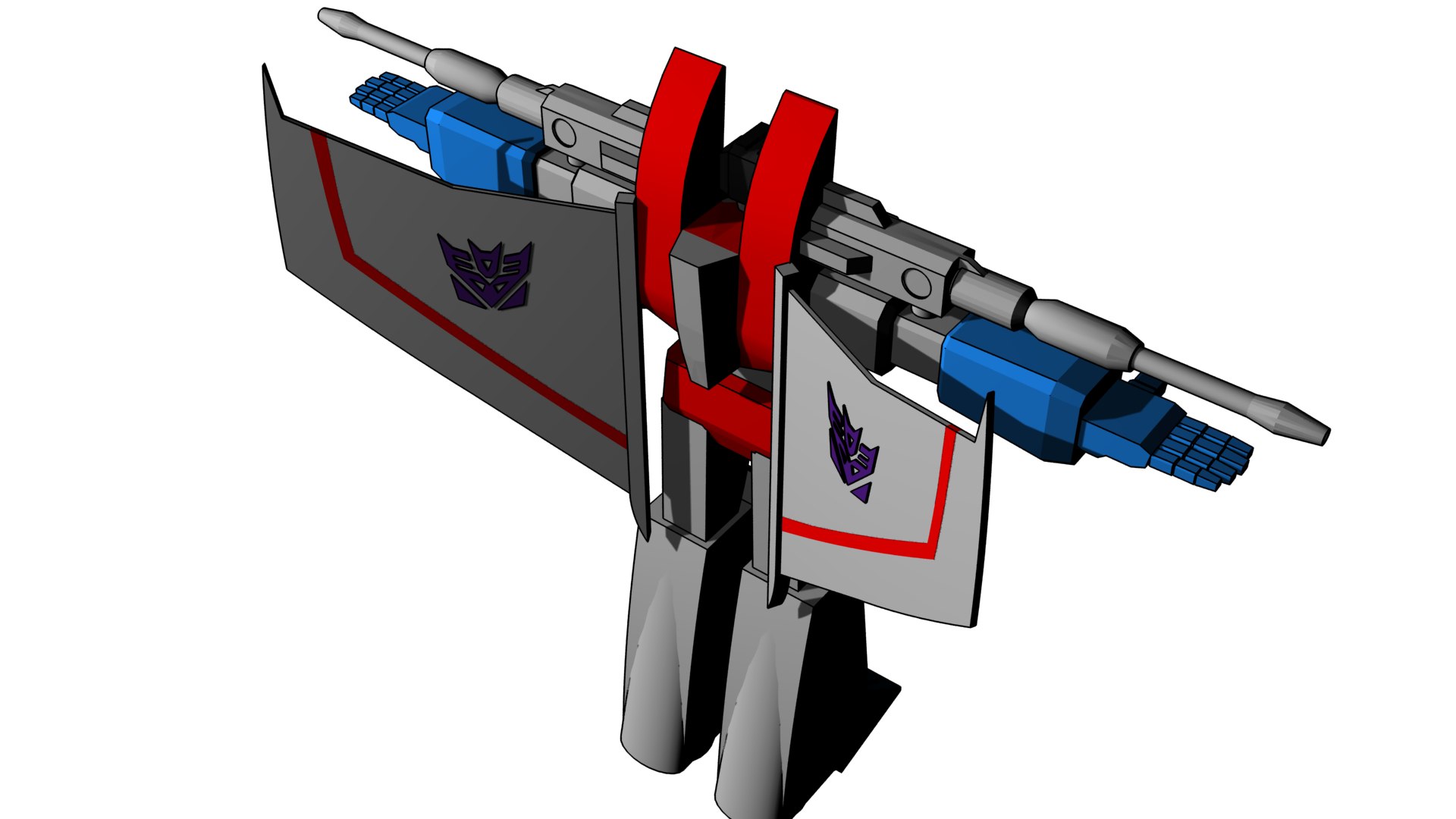 3dsmax Starscream 1