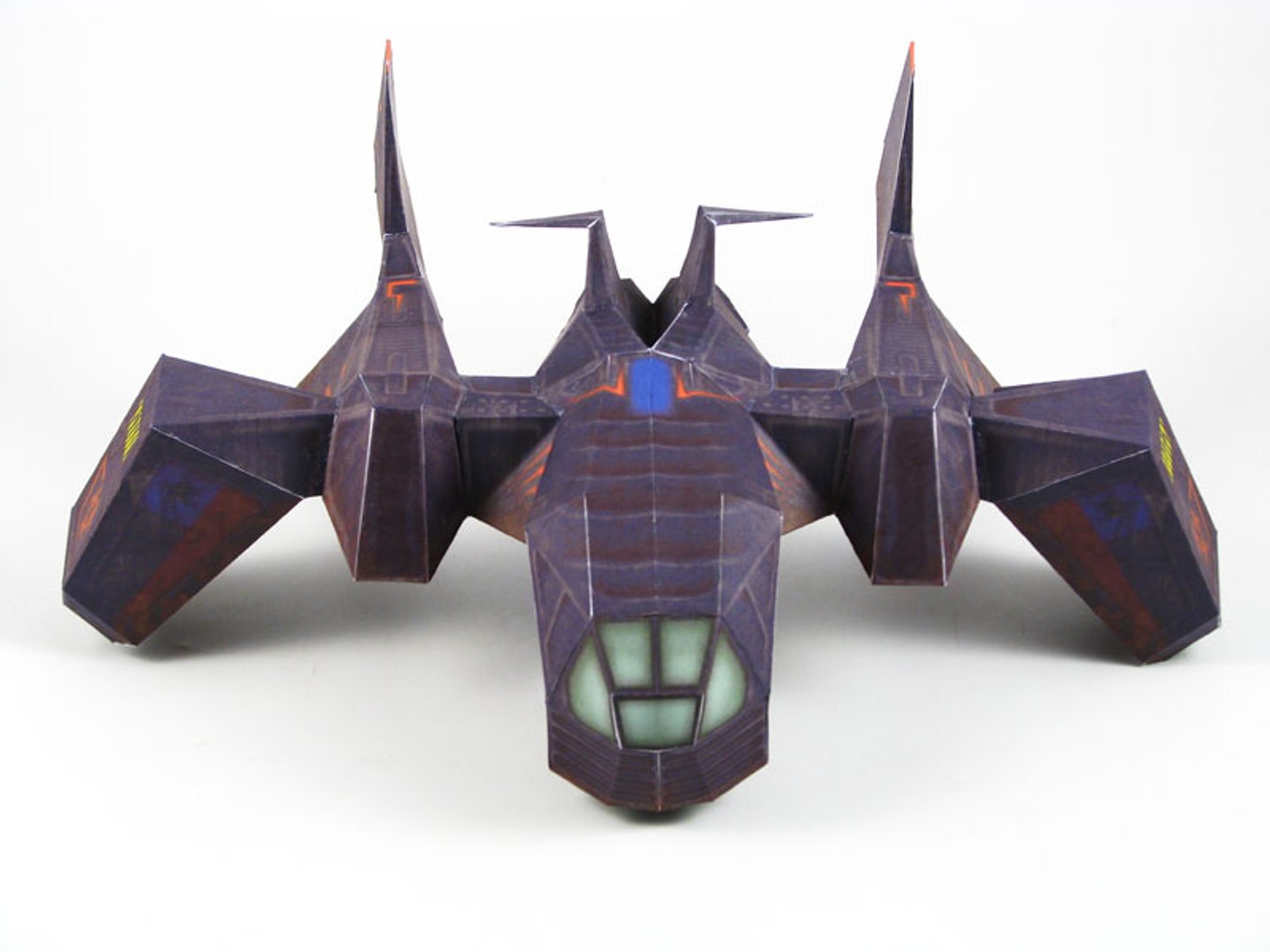 3d Papercraft Combat Ship