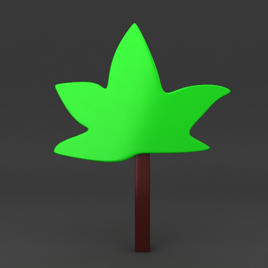 Cartoon Tree 3d Max