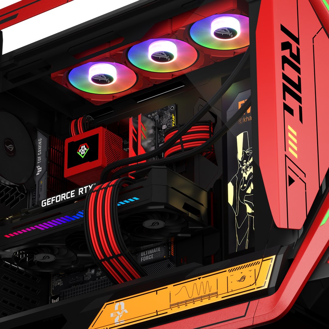 ROG Strix Hyperion 3D Model - TurboSquid 2430154