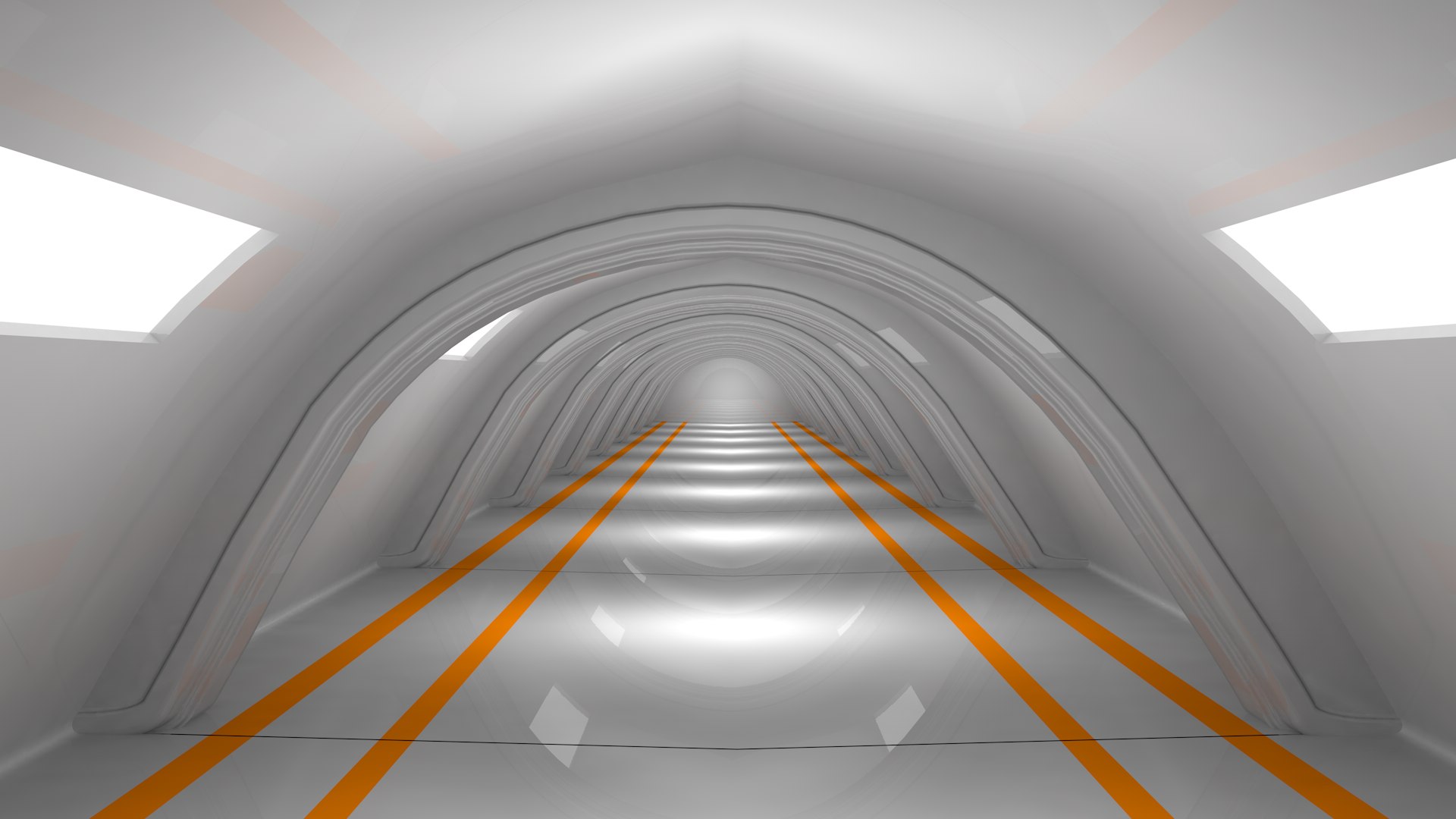 Tunnel Architectural 3D Model - TurboSquid 1500868
