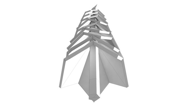 modelo 3d Árbol poligonal Low Poly - TurboSquid 1712870