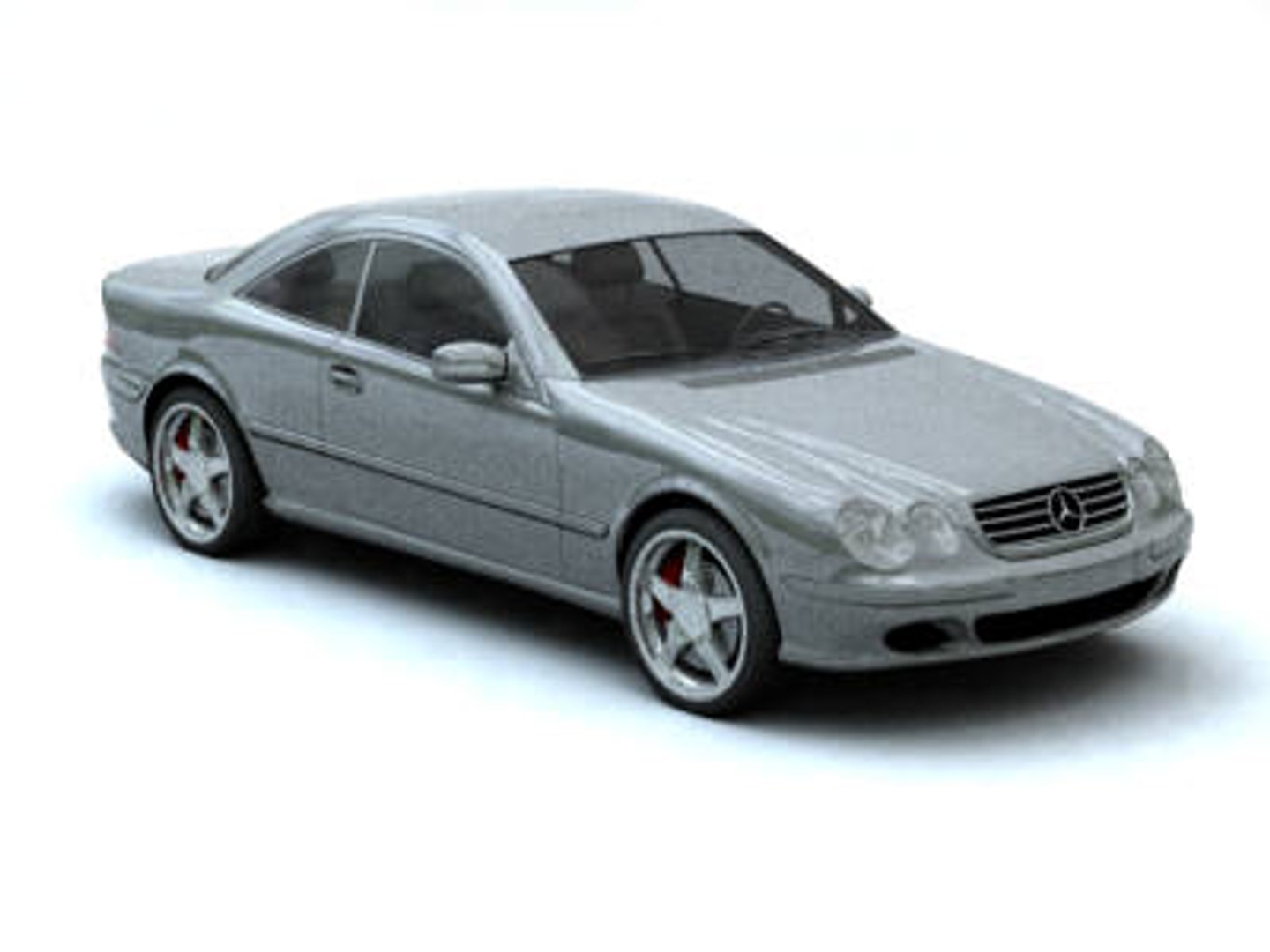 3d model mercedes cl 500