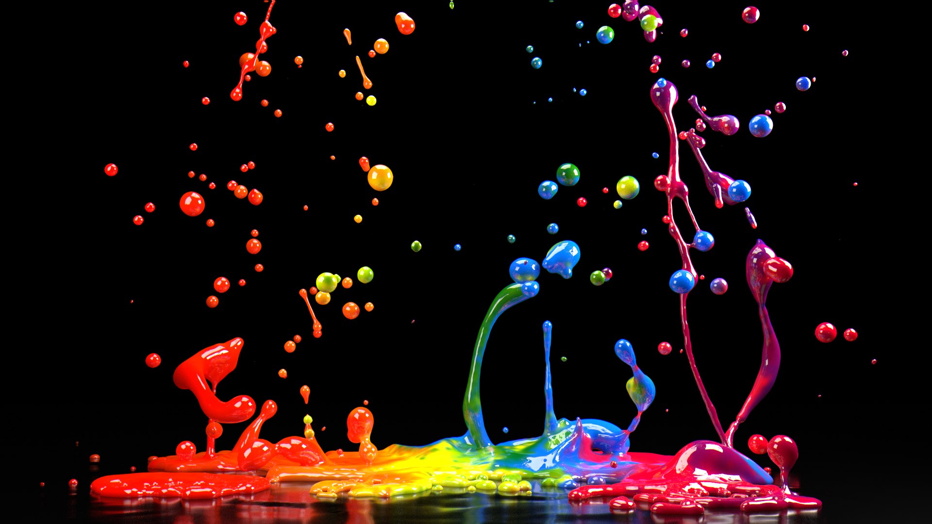 Paint Splash Animated 3D model - TurboSquid 1730958