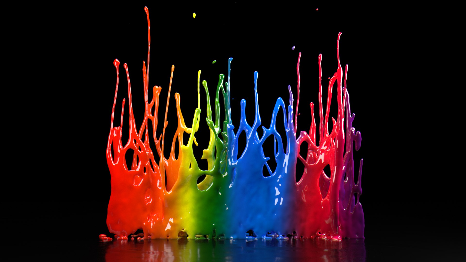 Paint Splash Animated 3D model - TurboSquid 1730958