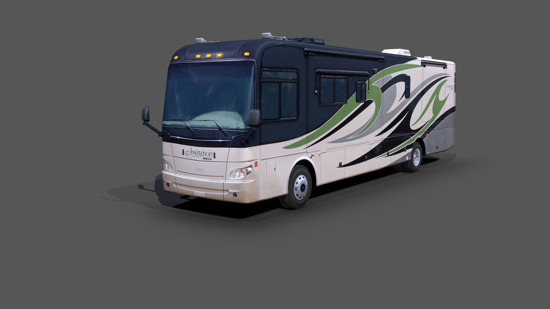 Triple E Invitation RV 2009 model - TurboSquid 1762876