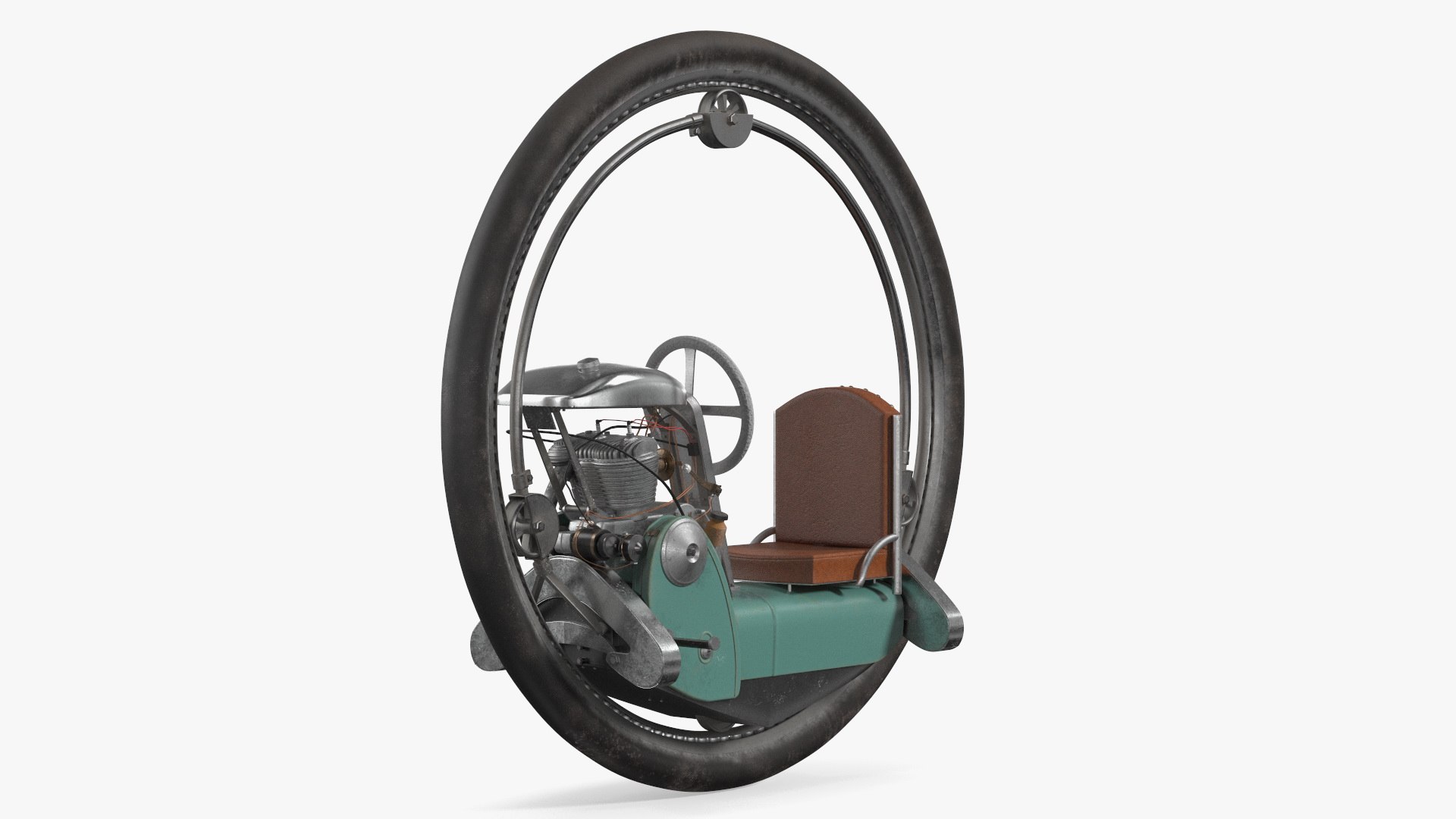 Historic Riding Monowheel Used 3D - TurboSquid 2321485