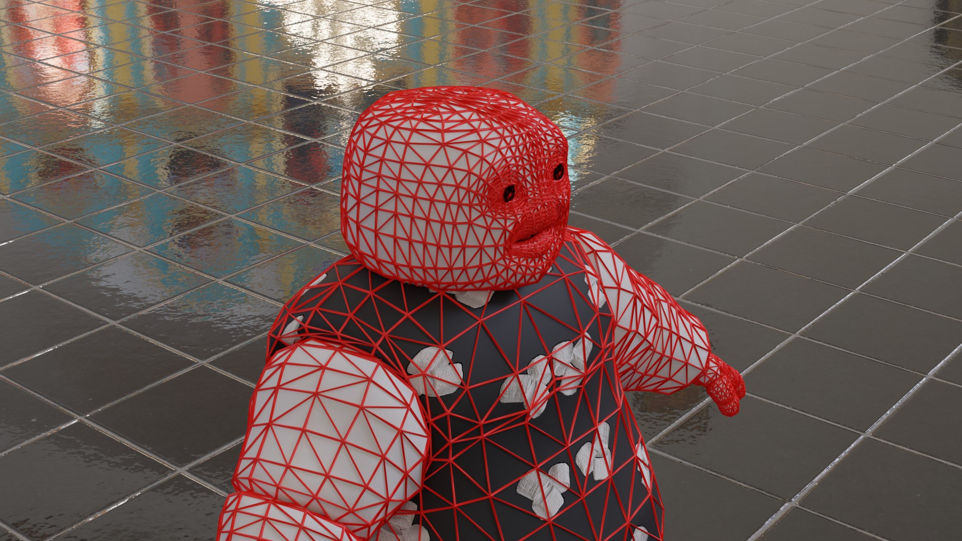 Fat White Blob 3D Model - TurboSquid 1543837