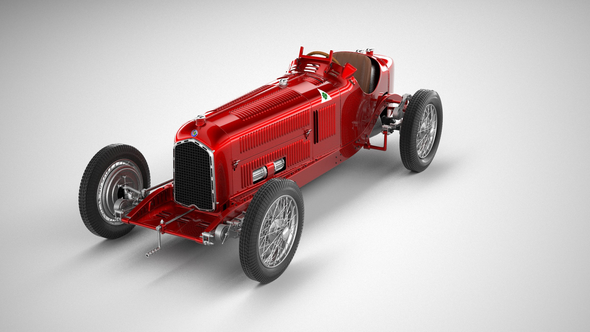 3D Alfa Romeo P3 1932 - TurboSquid 1803385