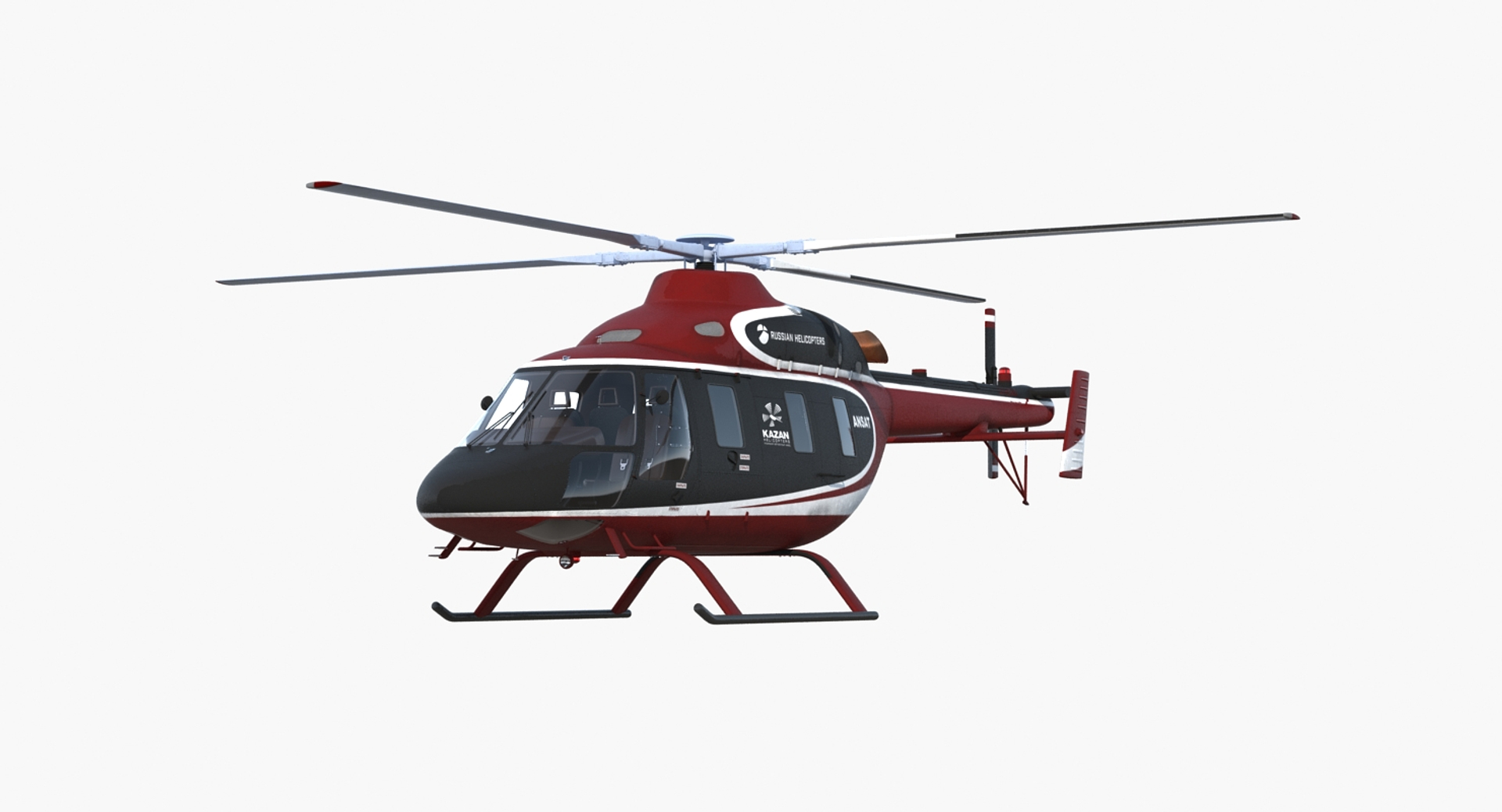 Kazan Ansat Russian Light 3D Model - TurboSquid 1163421