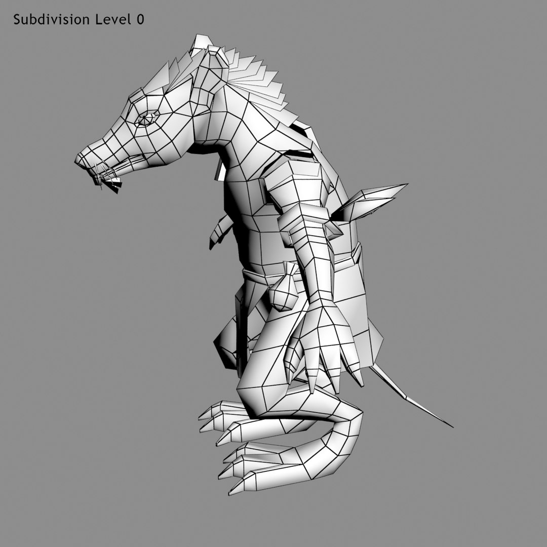 Wererat Creature Fantasy 3d Max