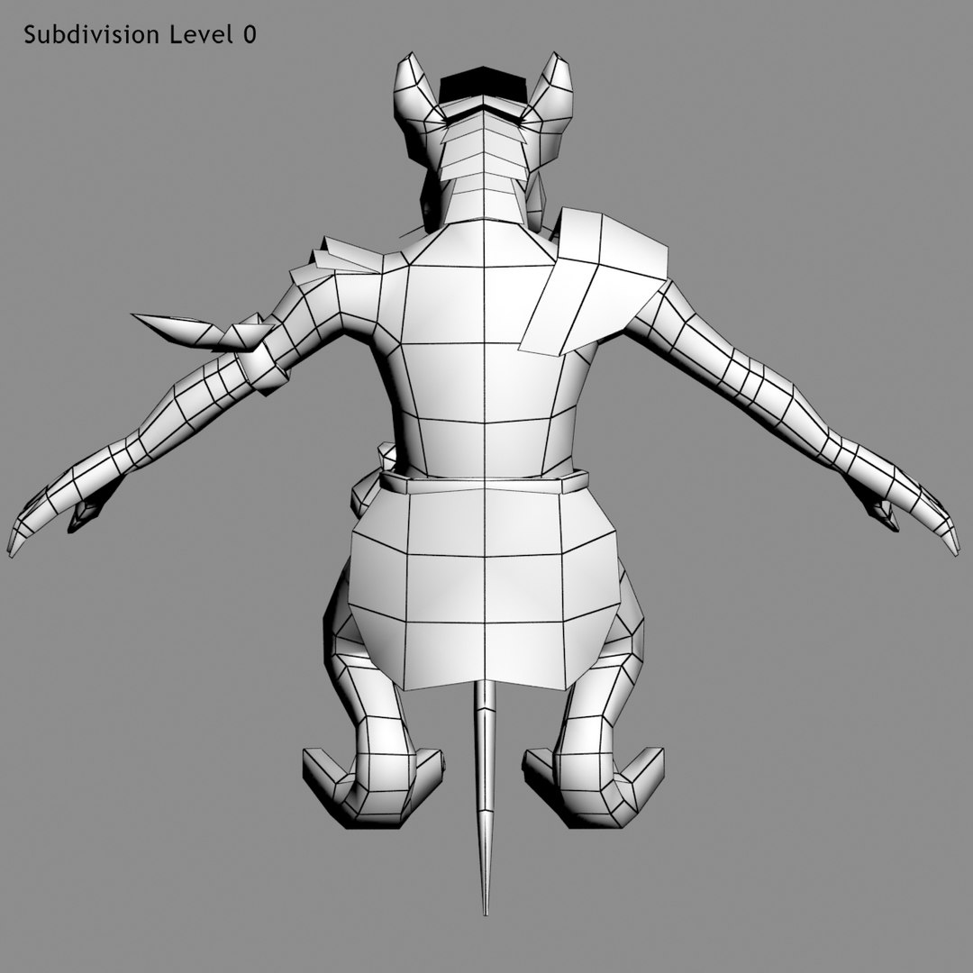 Wererat Creature Fantasy 3d Max