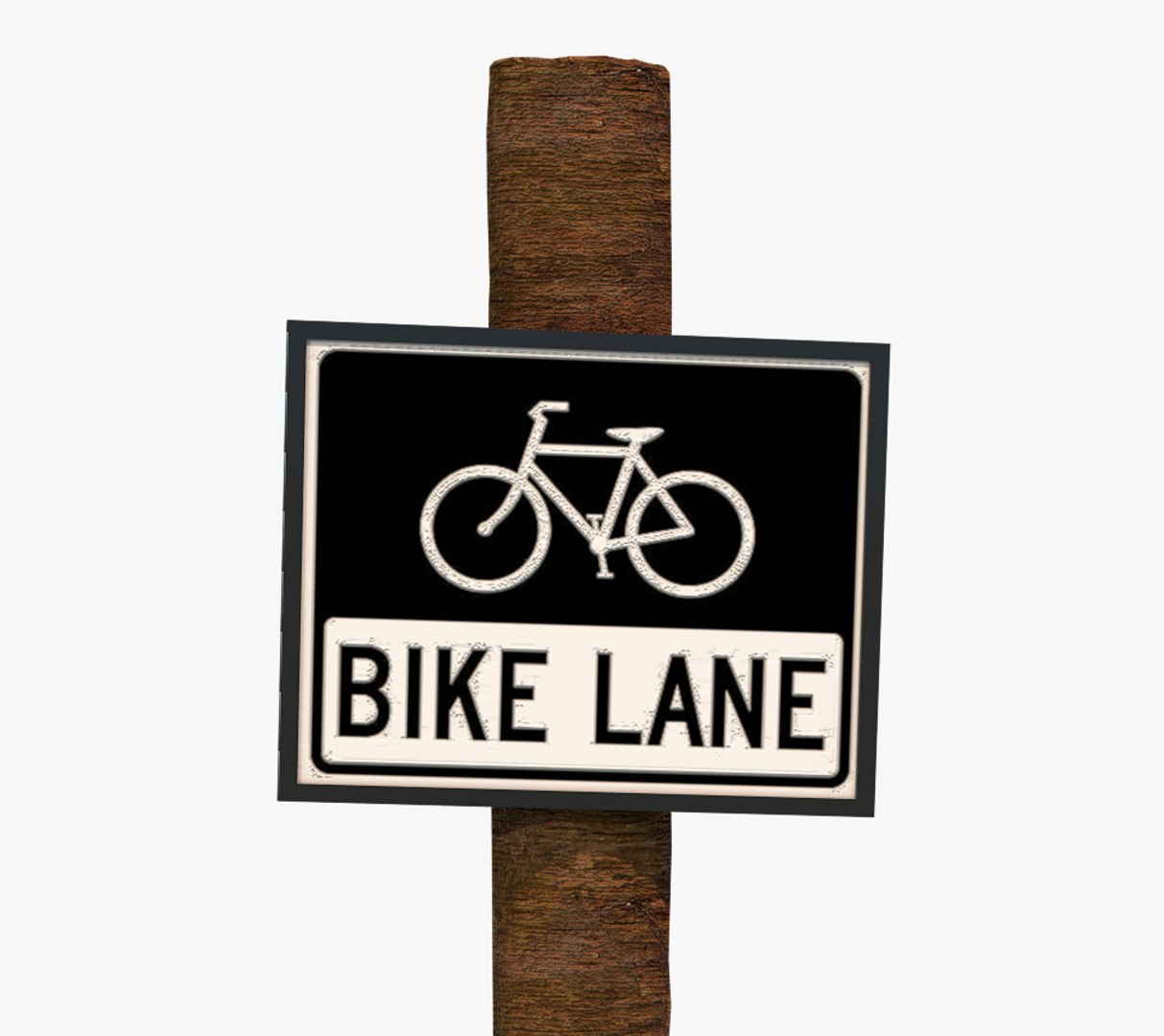 Free 3D sign lane signal - TurboSquid 1569336