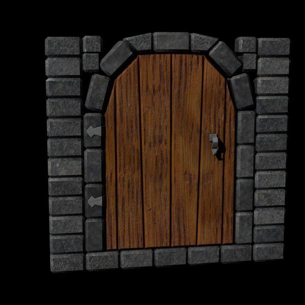3d door stone
