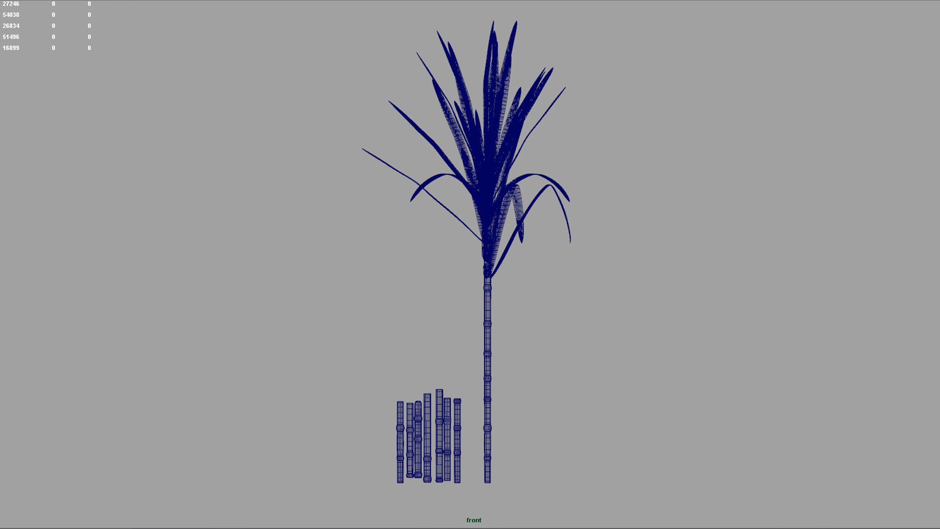 3D sugar cane - TurboSquid 2050269