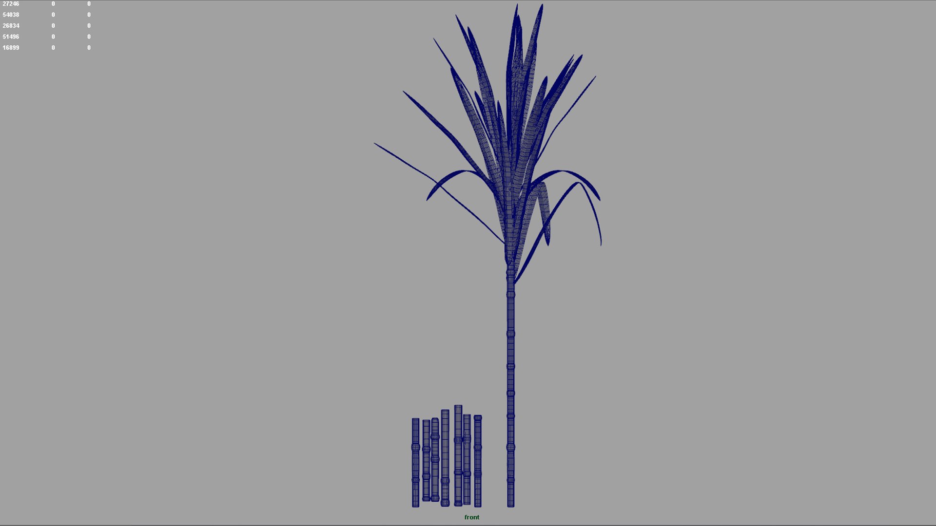 3D sugar cane - TurboSquid 2050269