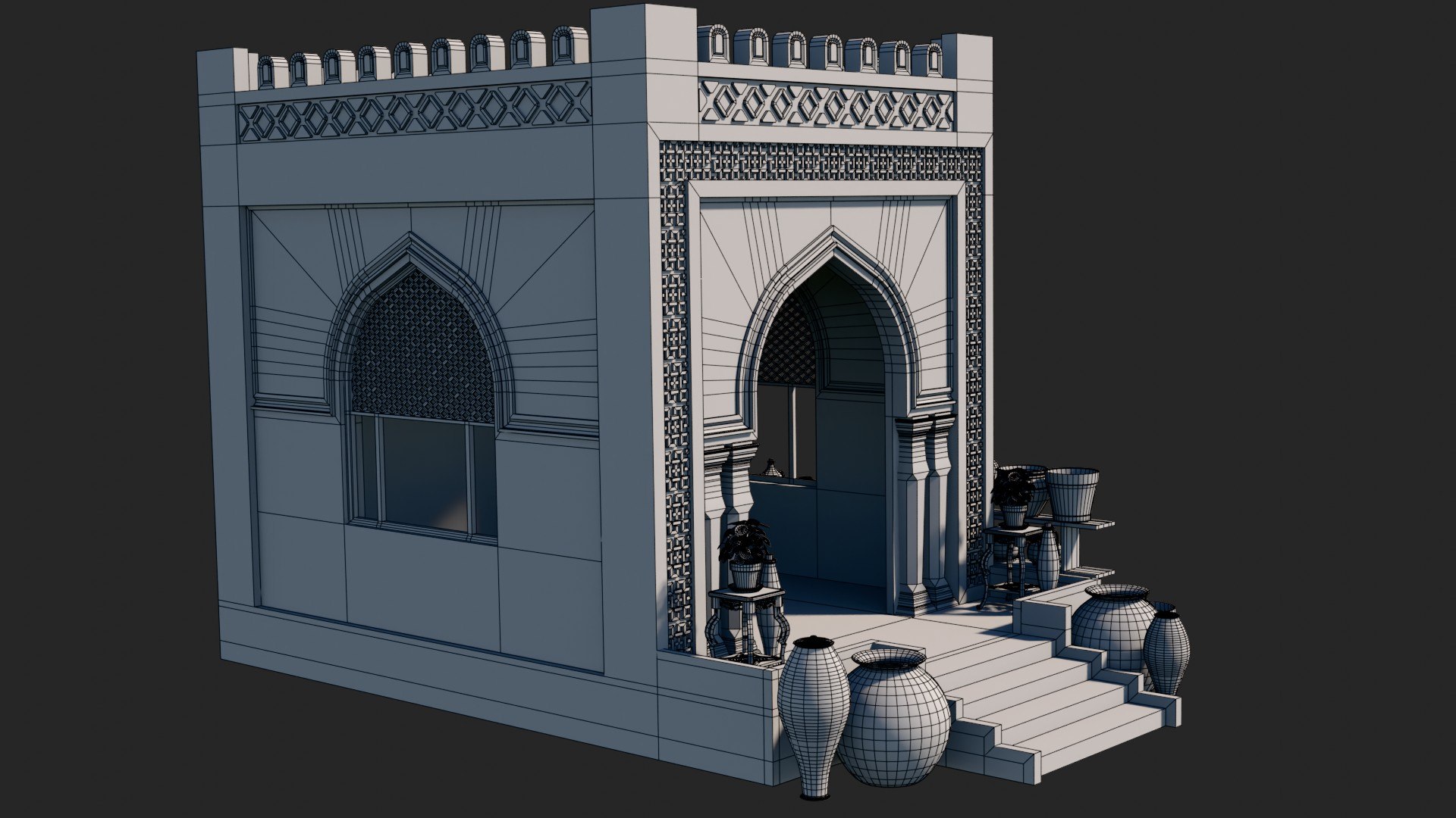 3D Ancient Arabic Shop 12 Model - TurboSquid 2253963