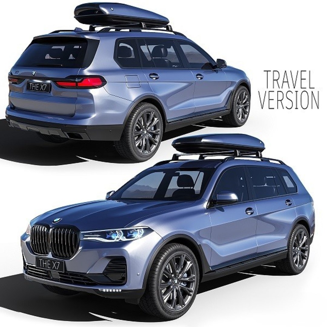 modelo 3d BMW X7 Travel - TurboSquid 2094945