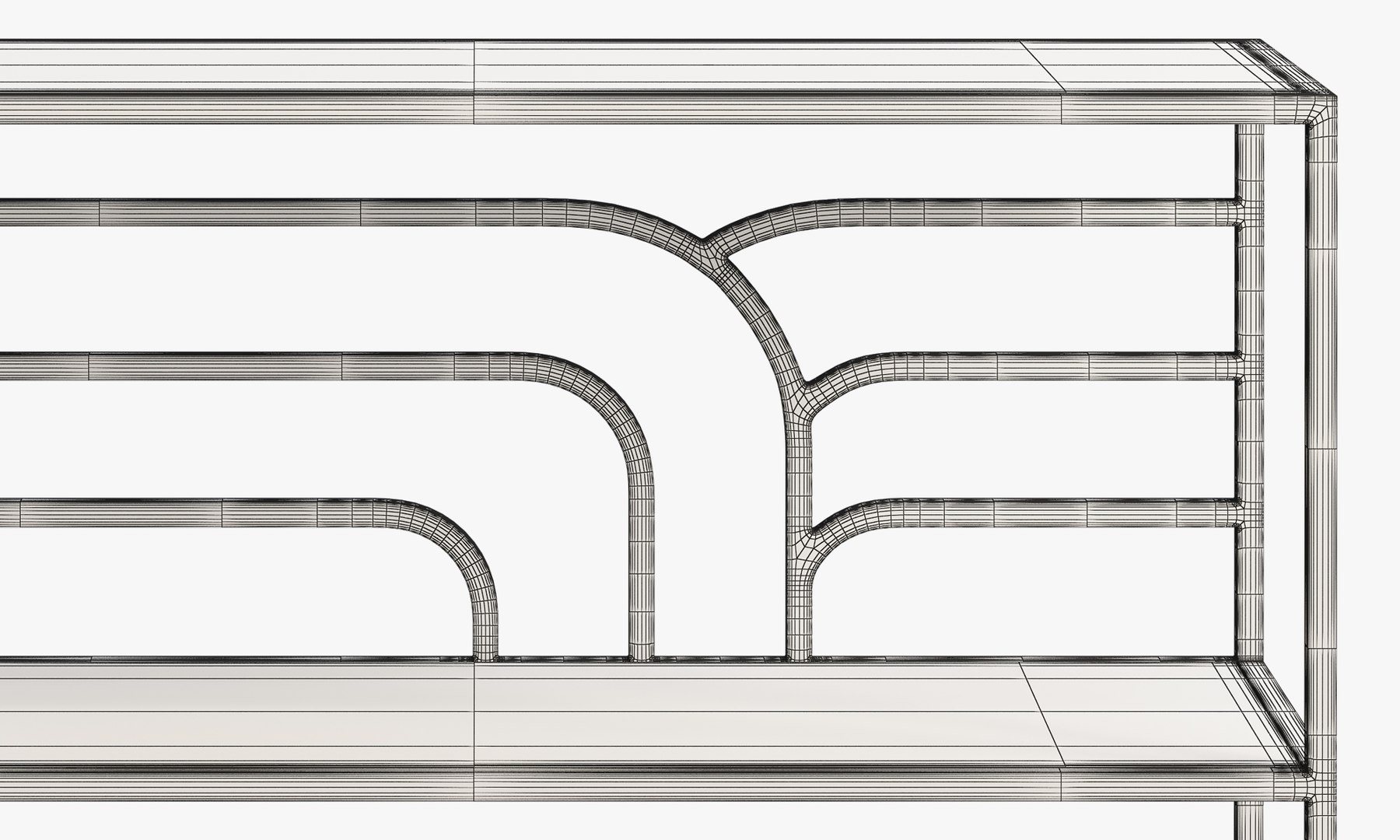 Joybird Samara Console Table model - TurboSquid 1780236
