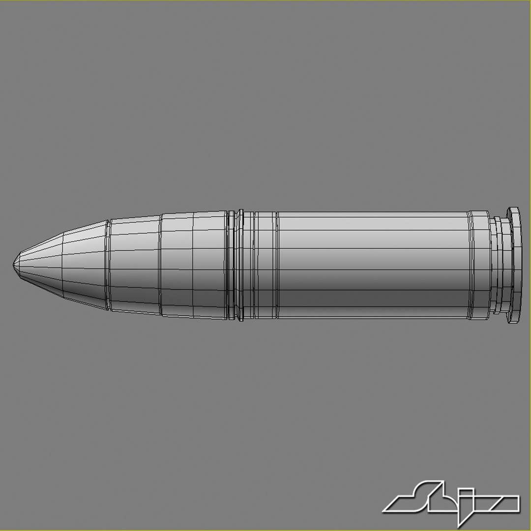 3dsmax 30mm Tp M788 Shell