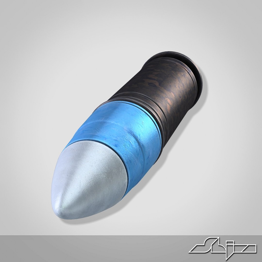 3dsmax 30mm Tp M788 Shell