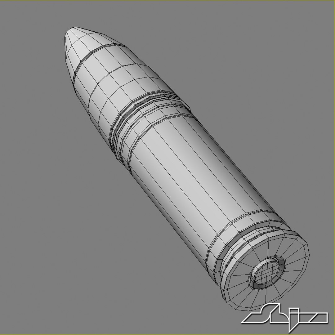 3dsmax 30mm Tp M788 Shell