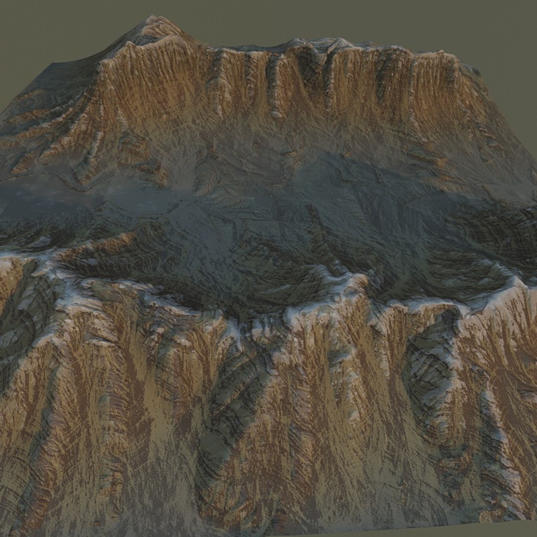 3d Max Mountain Terrain