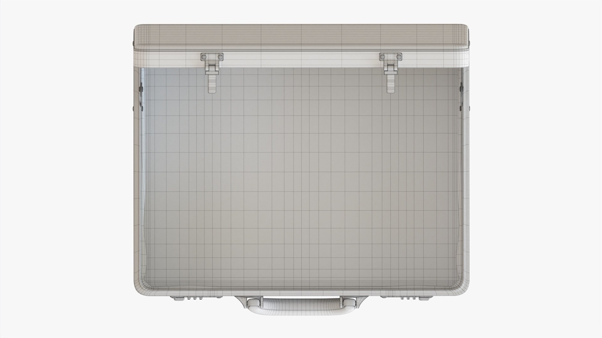 Leather Briefcase Open Model - TurboSquid 1842858