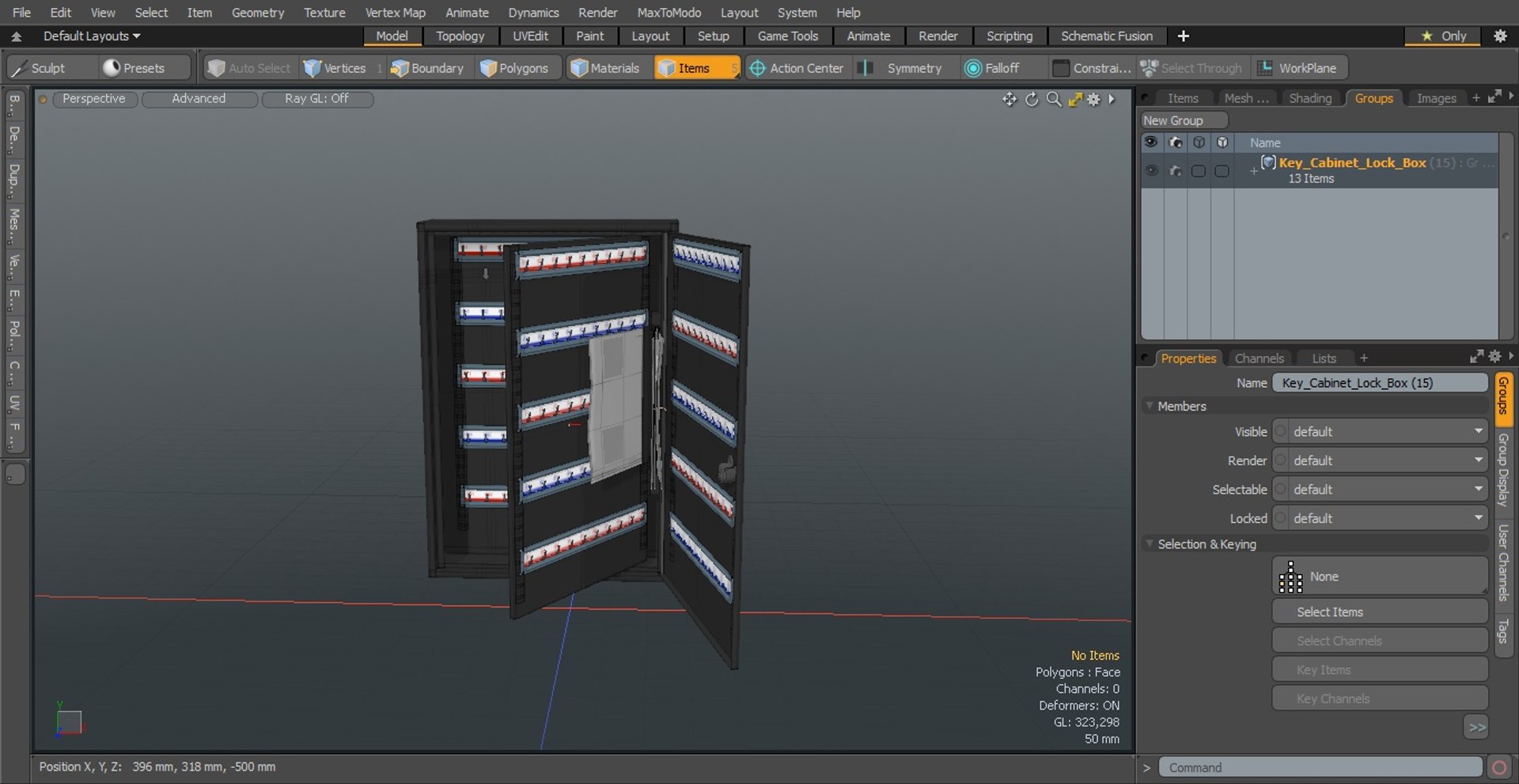 Key Cabinet Lock Box 3D - TurboSquid 1822178