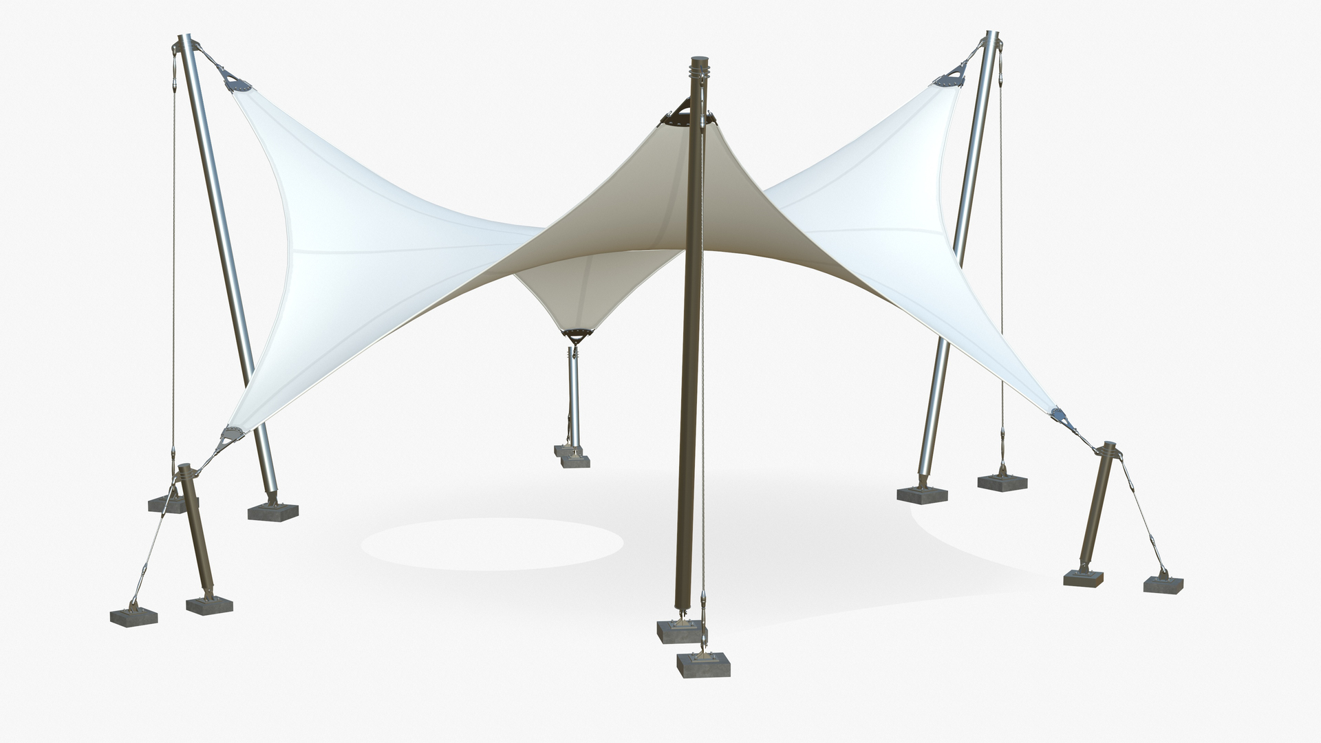Tent Structure Design model - TurboSquid 1917662