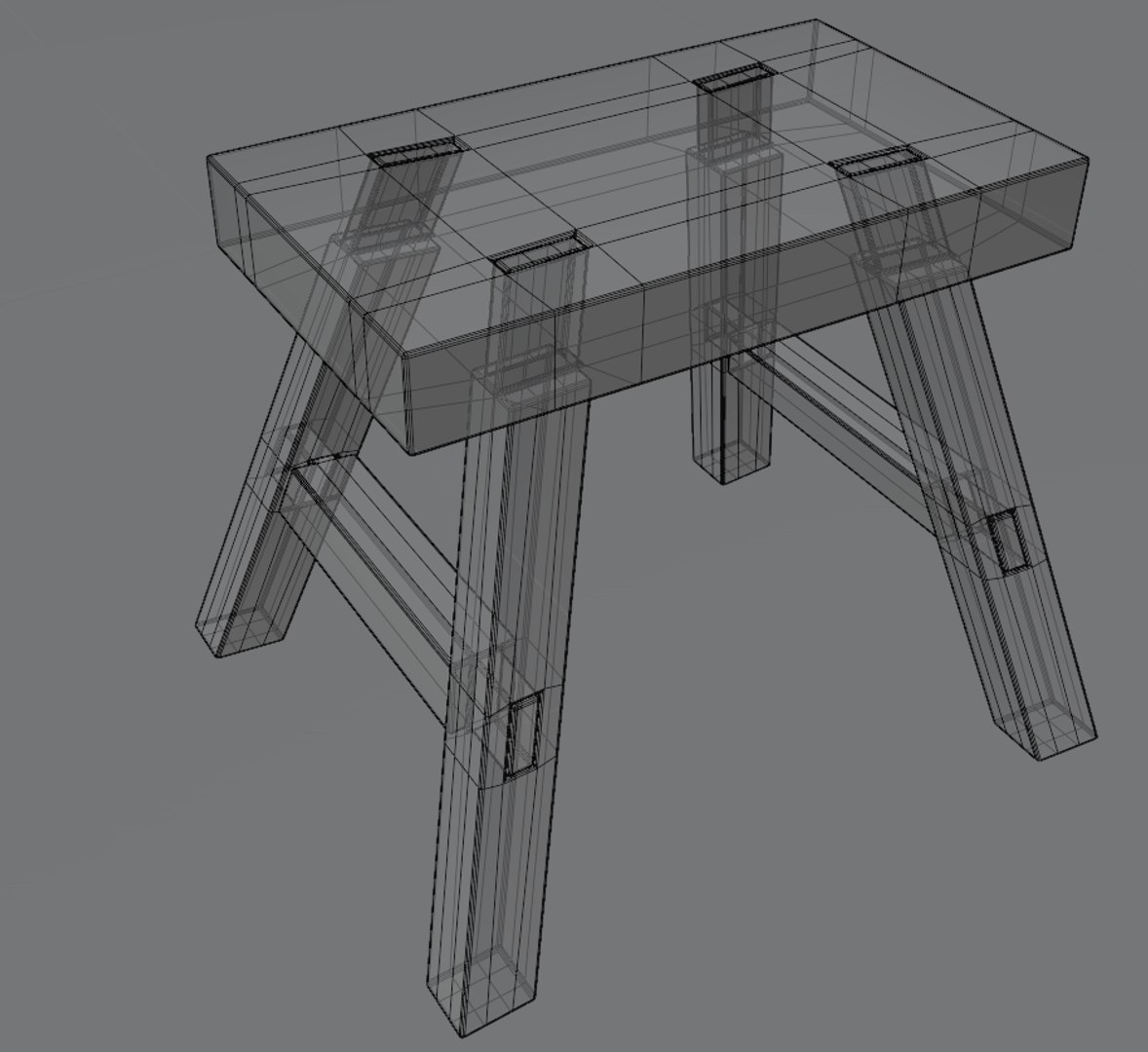3D Stool Model - TurboSquid 1593171