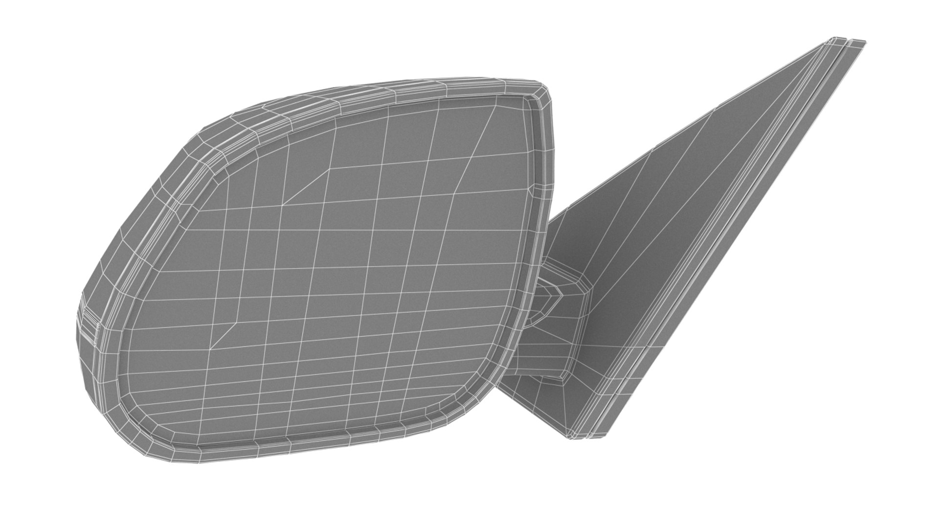 Car Mirror 3D Model - TurboSquid 1423883