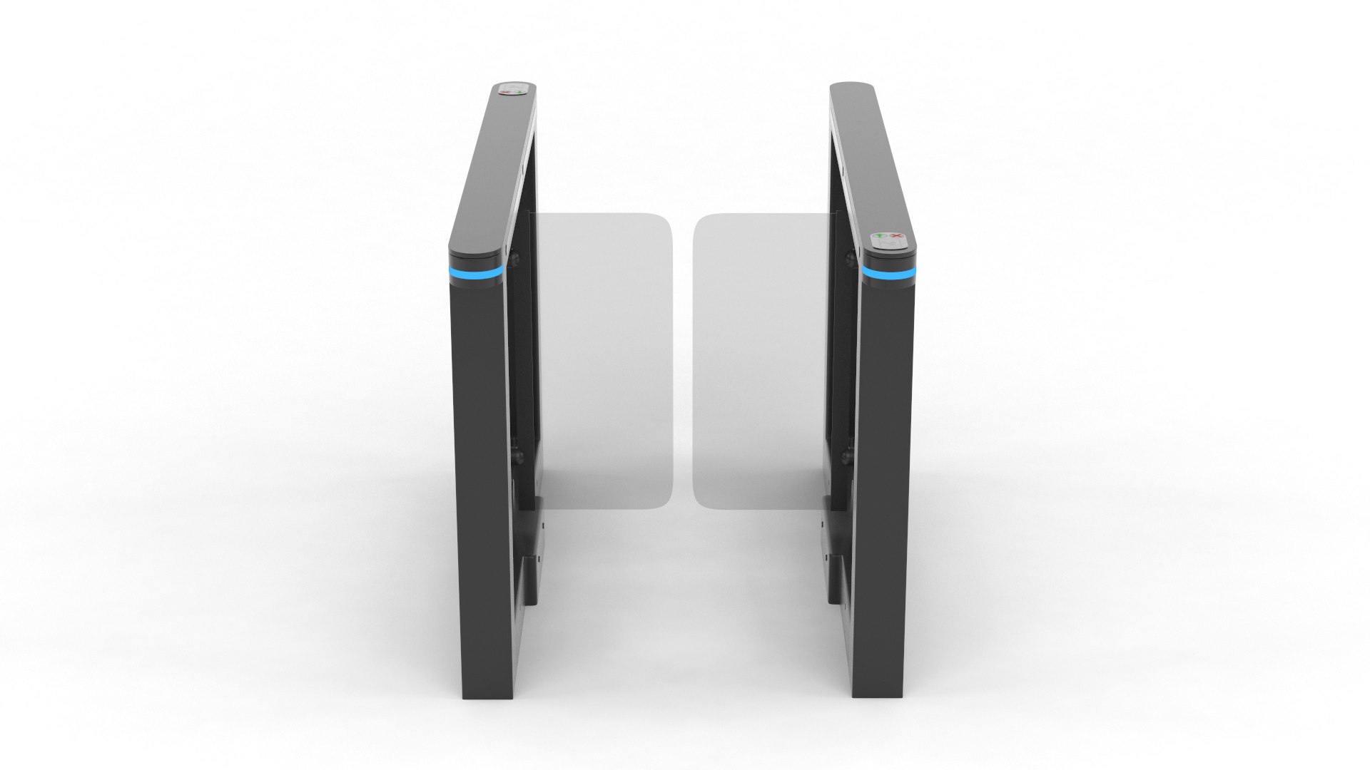 Turnstile Gate 3D Model - TurboSquid 2460194