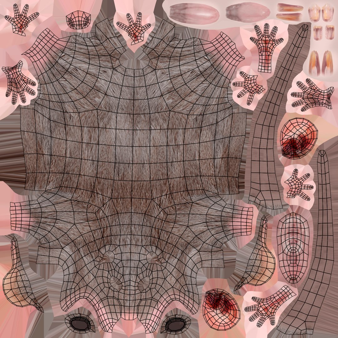 Small Rodent Rat Idle Animated Rigged For Blender Model - TurboSquid ...